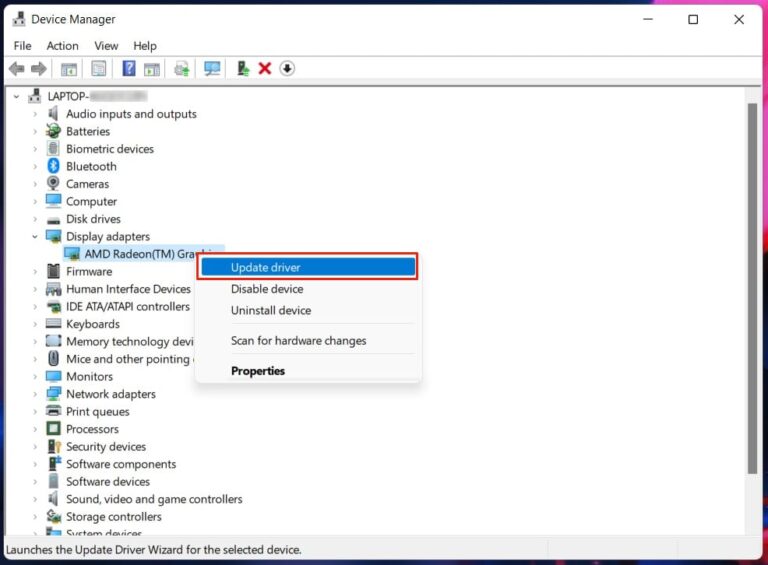 How to reset graphics driver on Windows 11 - The Unfolder